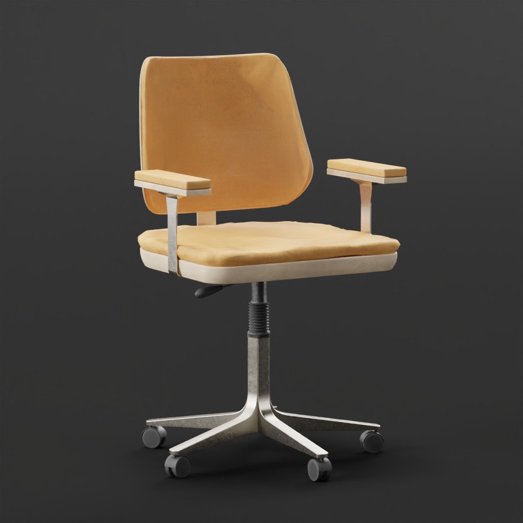Office chair ver03 | Desk Chairs models | BlenderKit