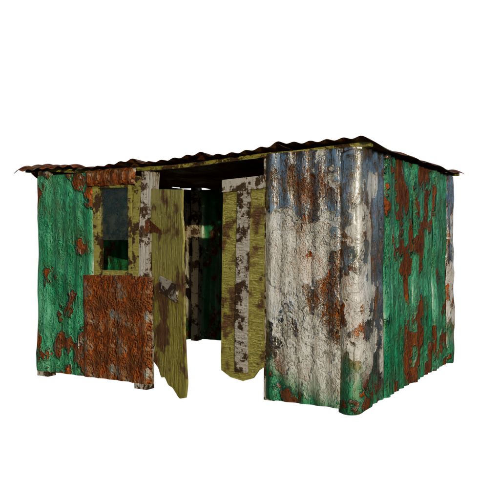Old Shack 1 | FREE Architectural Structures models | BlenderKit