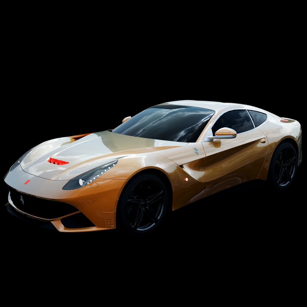 Luxurious Farari Car | Luxury Cars models | BlenderKit