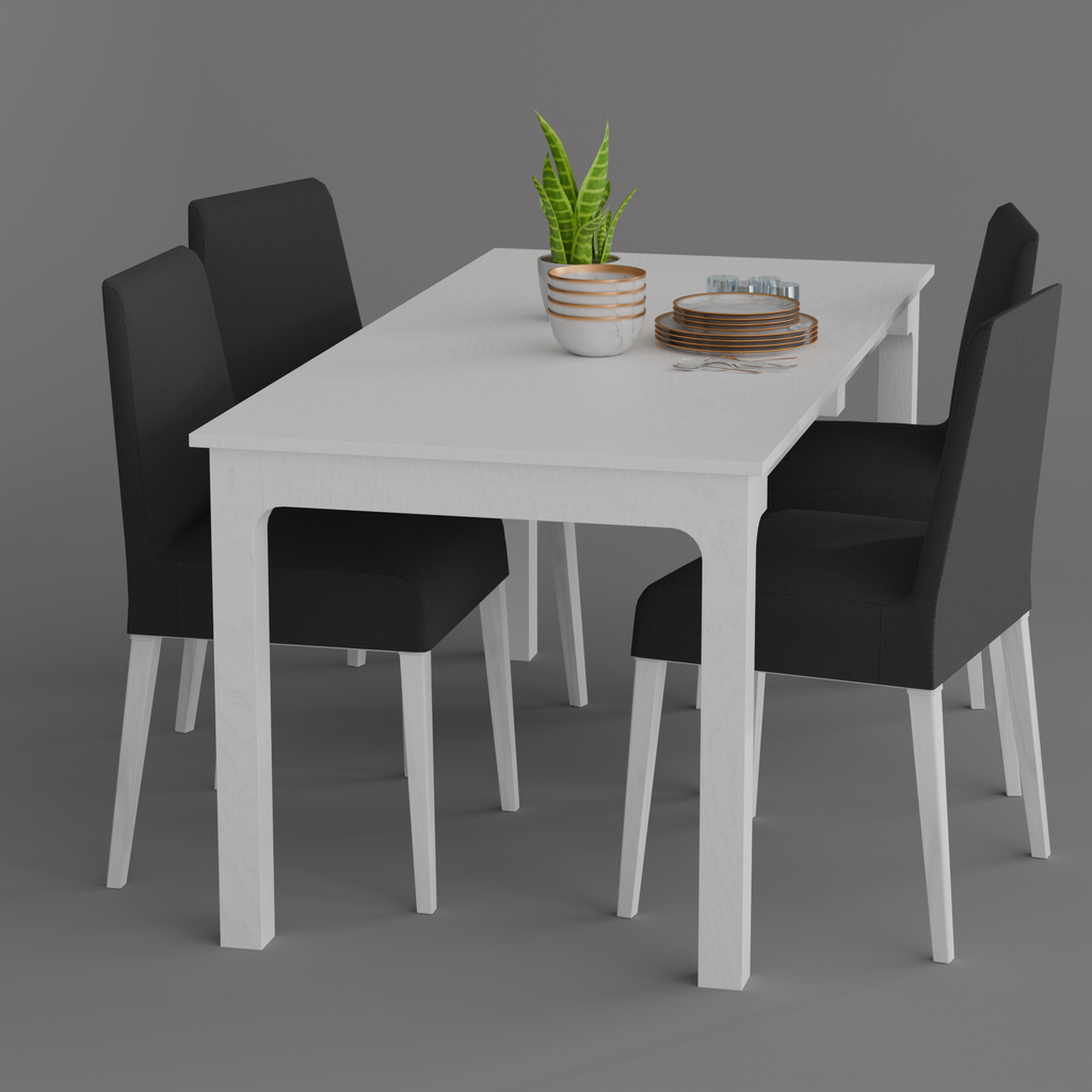 Dining table set | Chair-table Sets models | BlenderKit