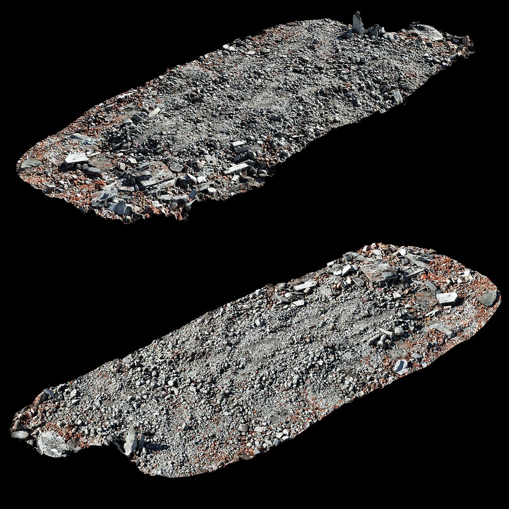 Scan Rubble pile | Urban Environment models | BlenderKit
