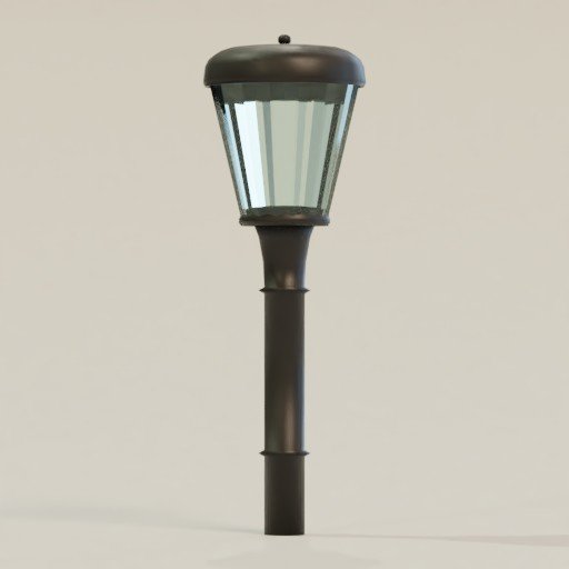 12 Inch Tall Path Light | 3D Outdoor Light models | BlenderKit