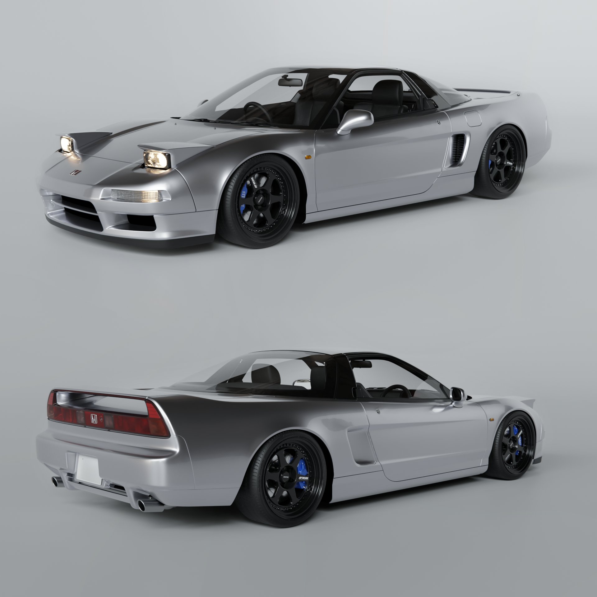 Honda NSX | Cars models | BlenderKit