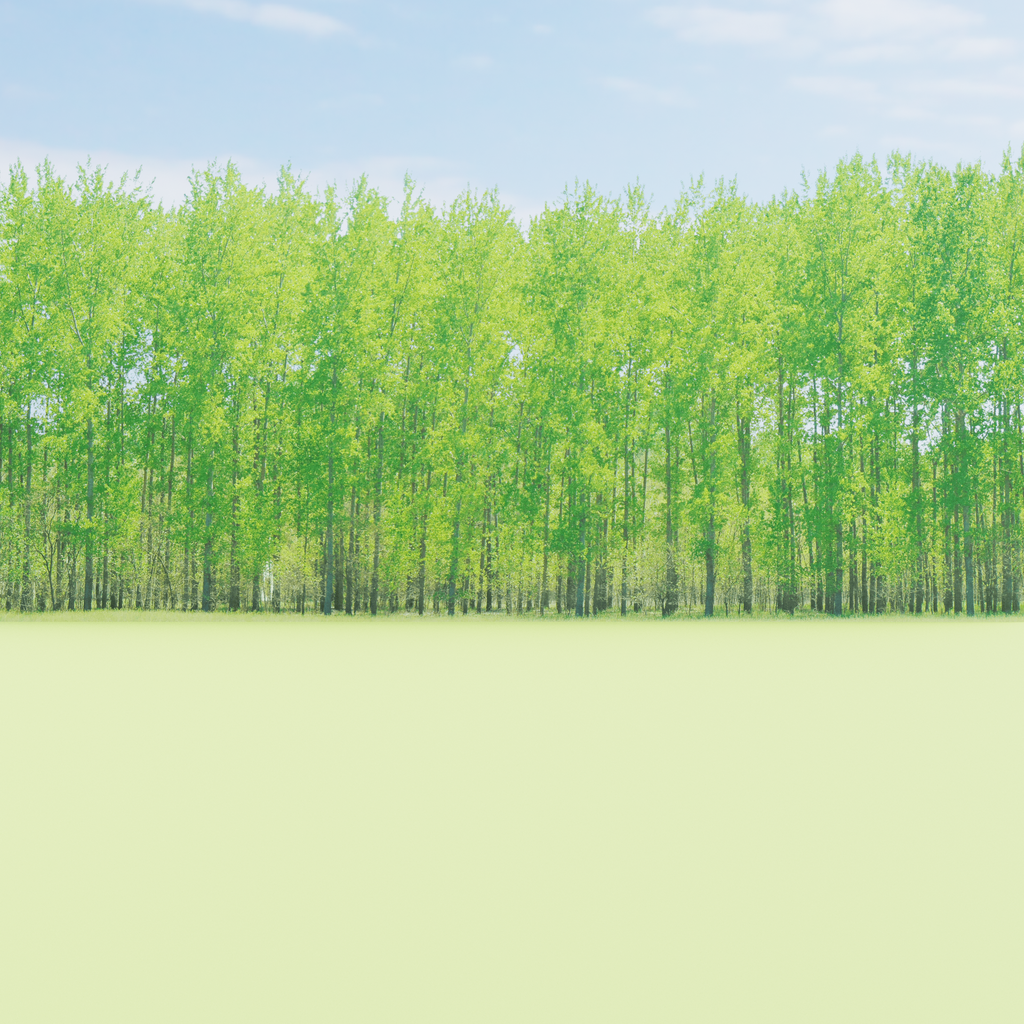 Greenleaf Treeline Backdrop 017 | Trees models | BlenderKit