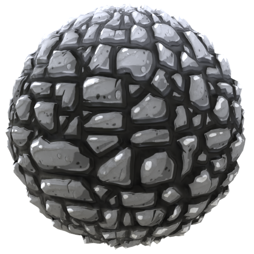 Toon Rocks 03 | FREE rock materials | BlenderKit