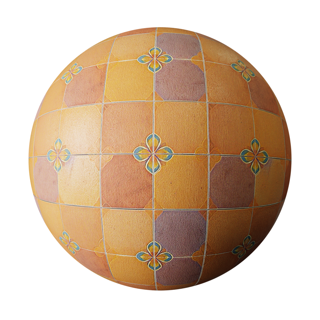 Mexican Pasta Tiles 3 | FREE floor materials | BlenderKit