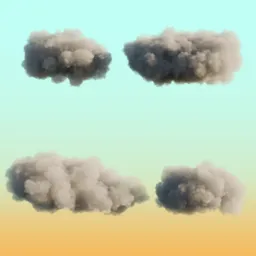 Procedural Cloud Generator | Modifiers models | BlenderKit