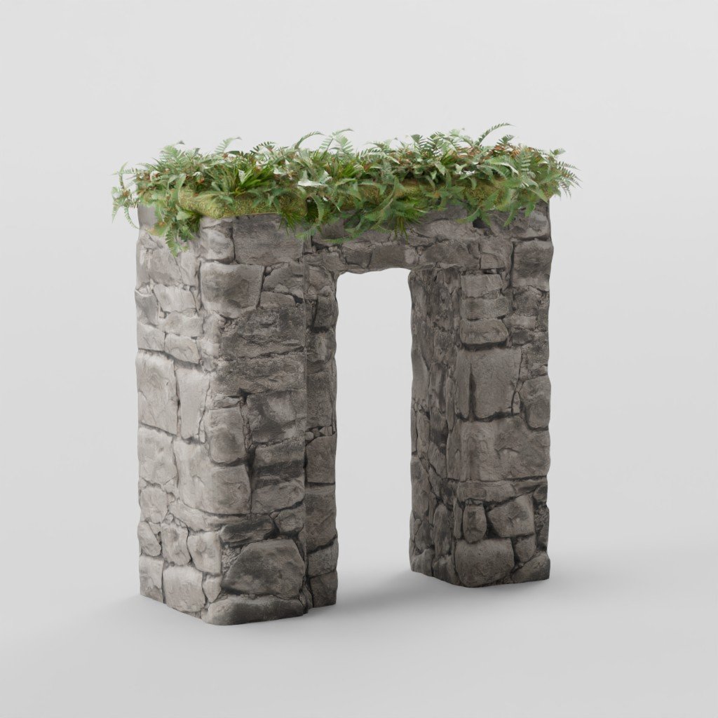 Stone Wall Panel | Stone Panels models | BlenderKit