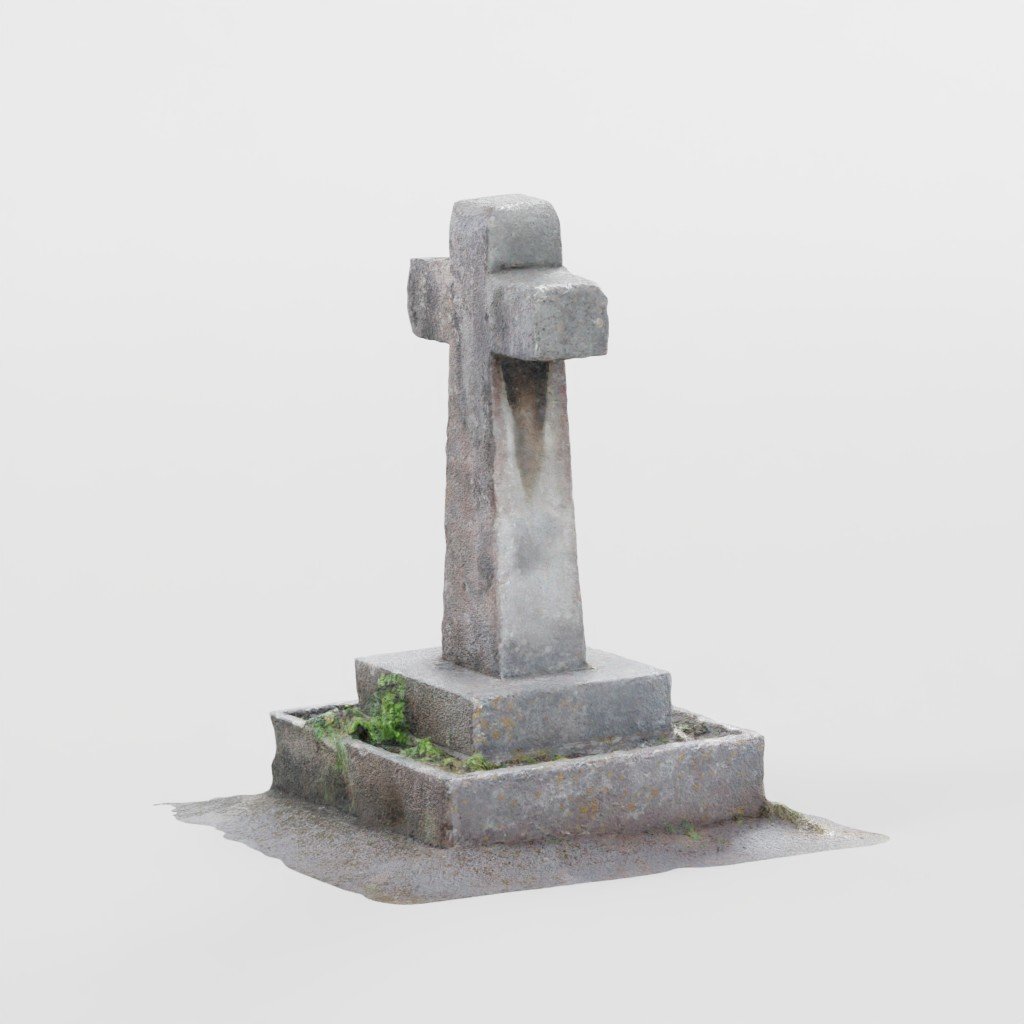 War Memorial Stone Cross | Exterior Elements models | BlenderKit
