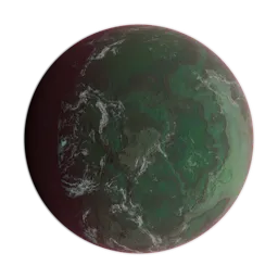 Rocky Planet | Planet models | BlenderKit