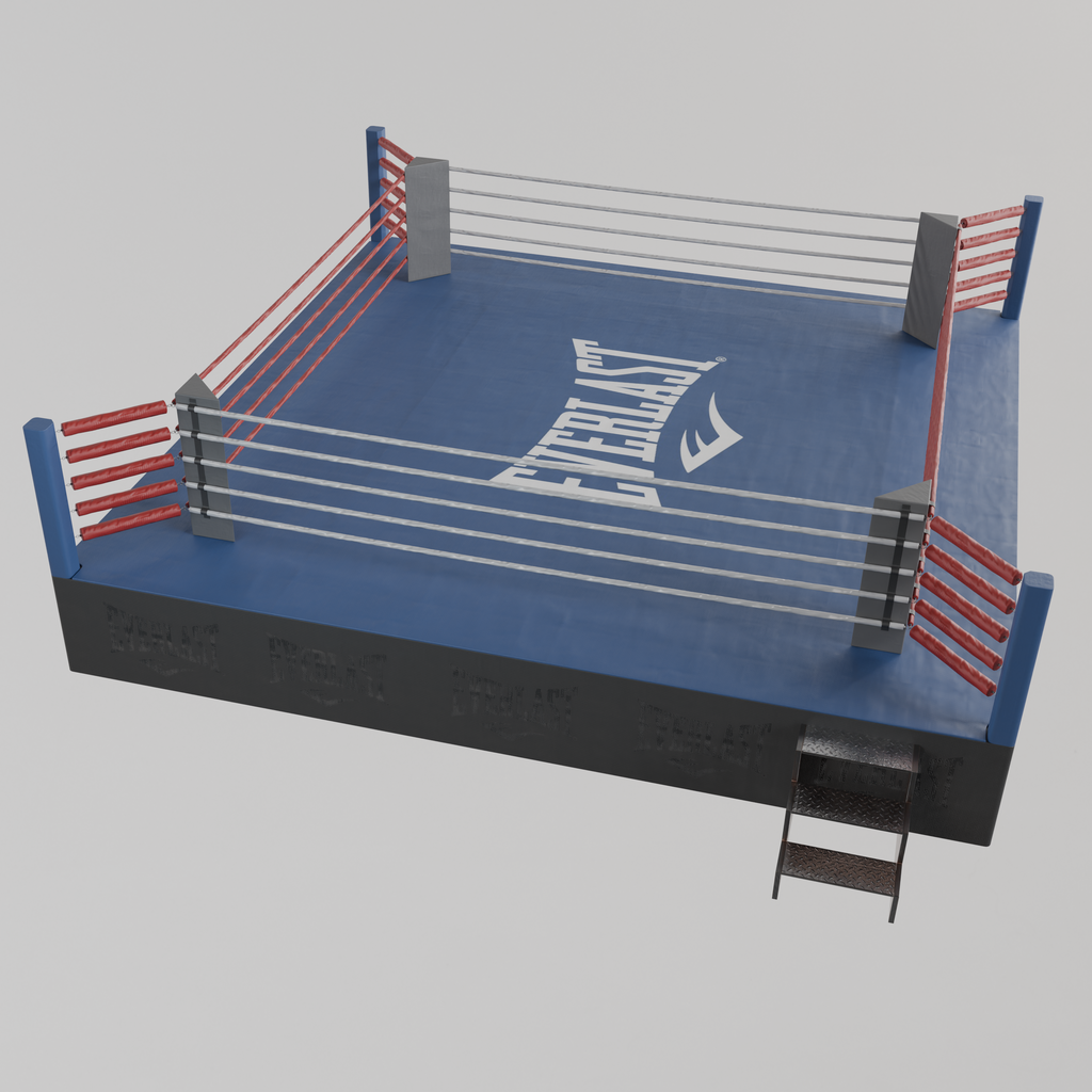 Boxing ring | Gyms models | BlenderKit
