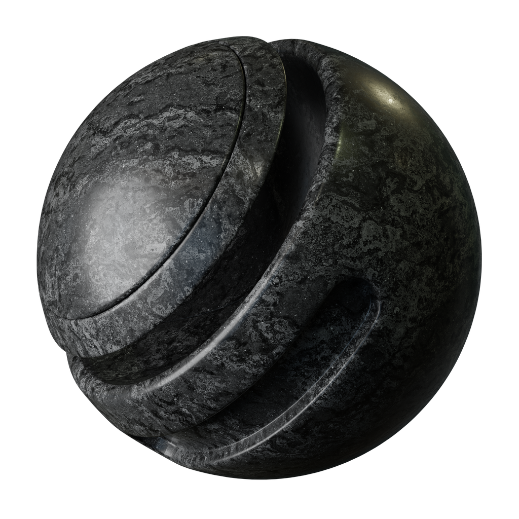 Black&white marble | FREE marble materials | BlenderKit
