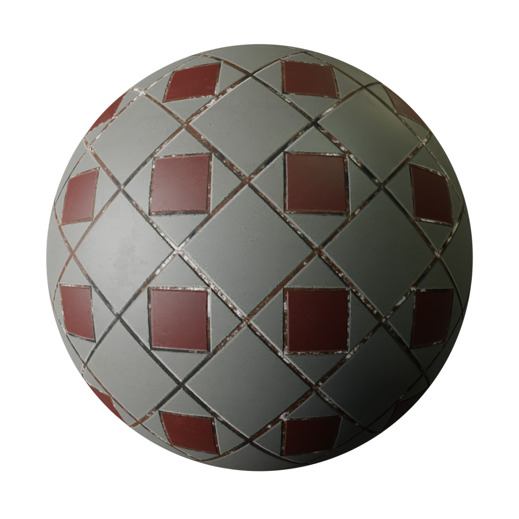 Square Diamond tiles | FREE tiles materials | BlenderKit
