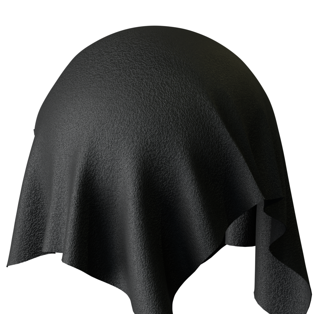 Black Leather | FREE leather materials | BlenderKit