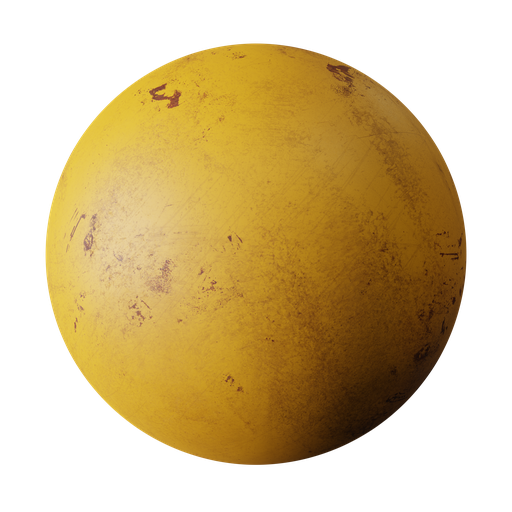 Painted Rust Metal | FREE metal materials | BlenderKit