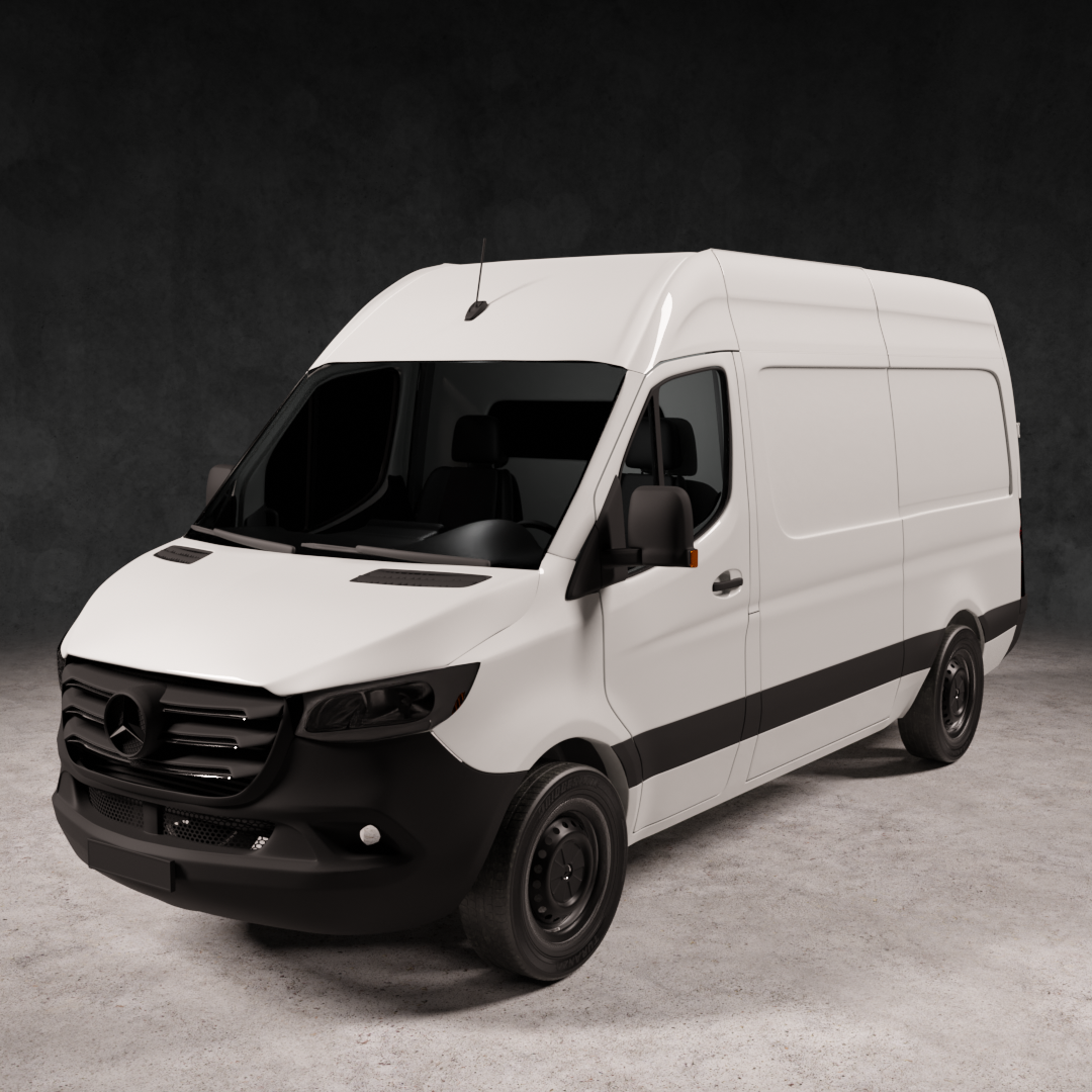 Benz Sprinter | Vans models | BlenderKit
