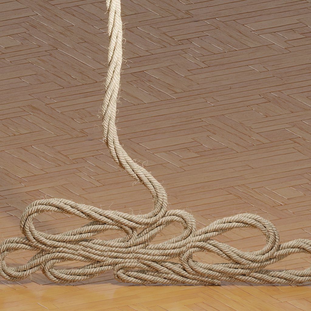 BlenderKit | Download the FREE Rope with Easy Physics model