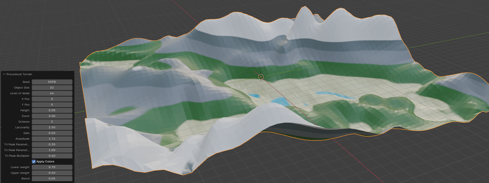 Procedural Terrain Generator & Material Blending Tool | BlenderKit