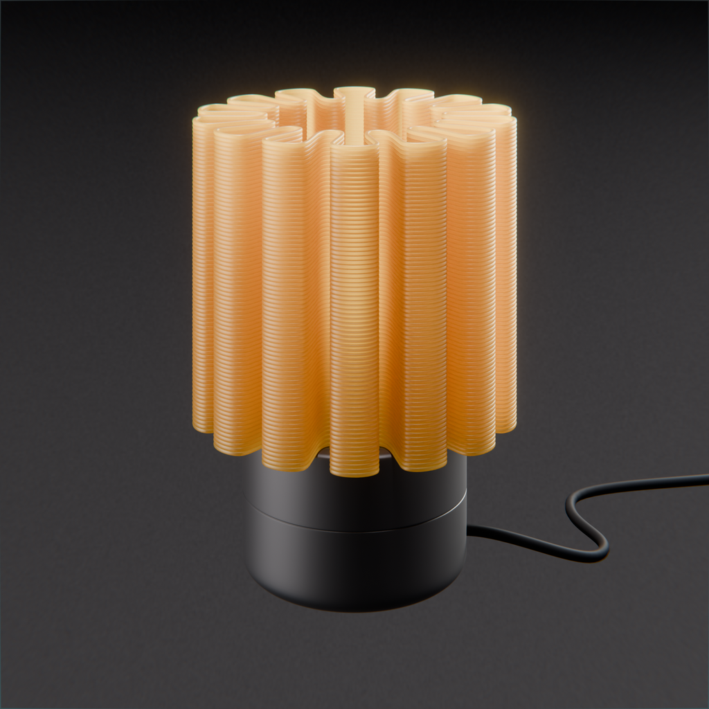 Lamp Table 3D Print Layers | Table Lamps models | BlenderKit