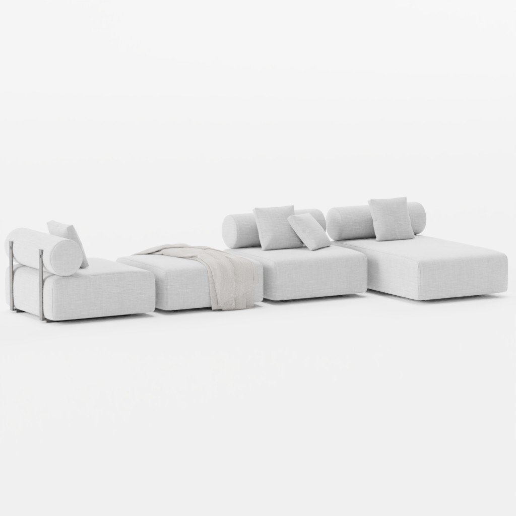 Modular Couch | Sofas models | BlenderKit