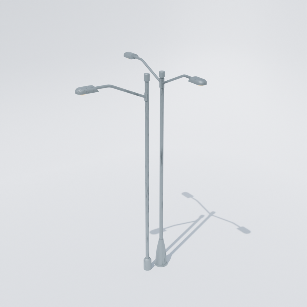 BlenderKit | Download the FREE Street Light Pack model