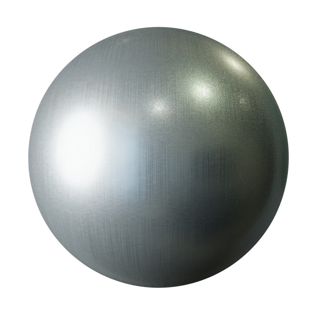 Brushed Industrial Steel | FREE metal materials | BlenderKit