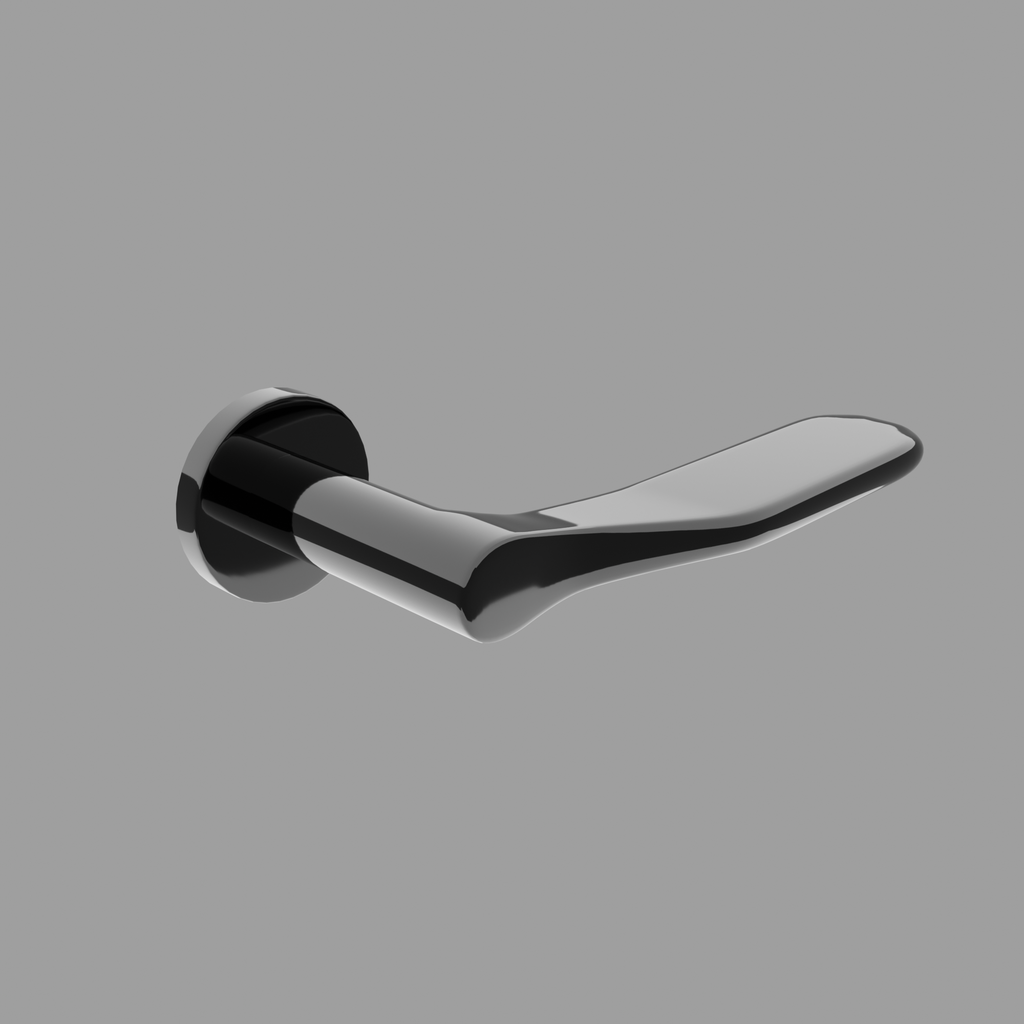 Paddle Door Handle | FREE Interior Design models | BlenderKit