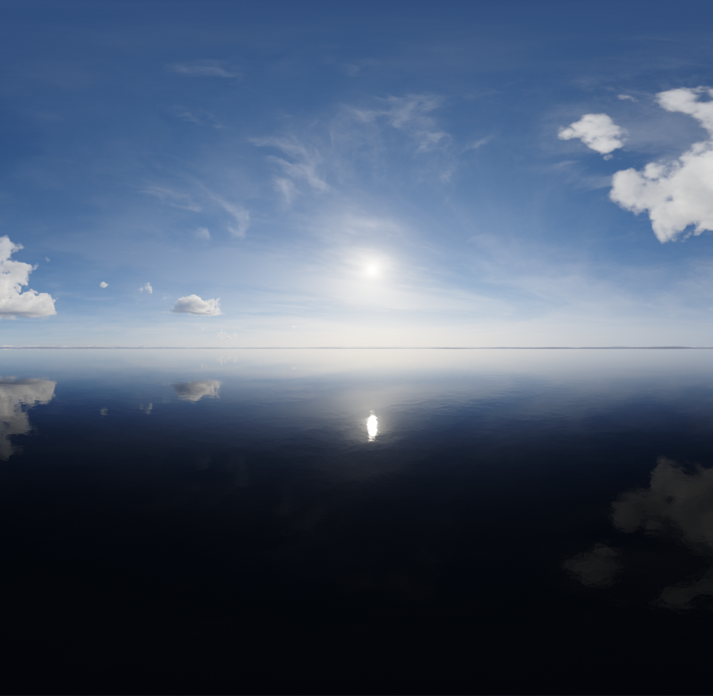 BlenderKit | Download the Cloudy Sunny Realistic Sky hdr