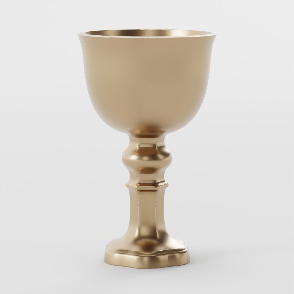 Bronze Goblet | Miscellaneous models | BlenderKit