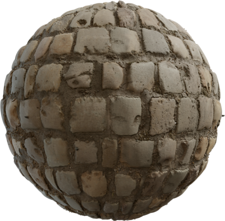Cobblestone Floor 01 | FREE organic materials | BlenderKit