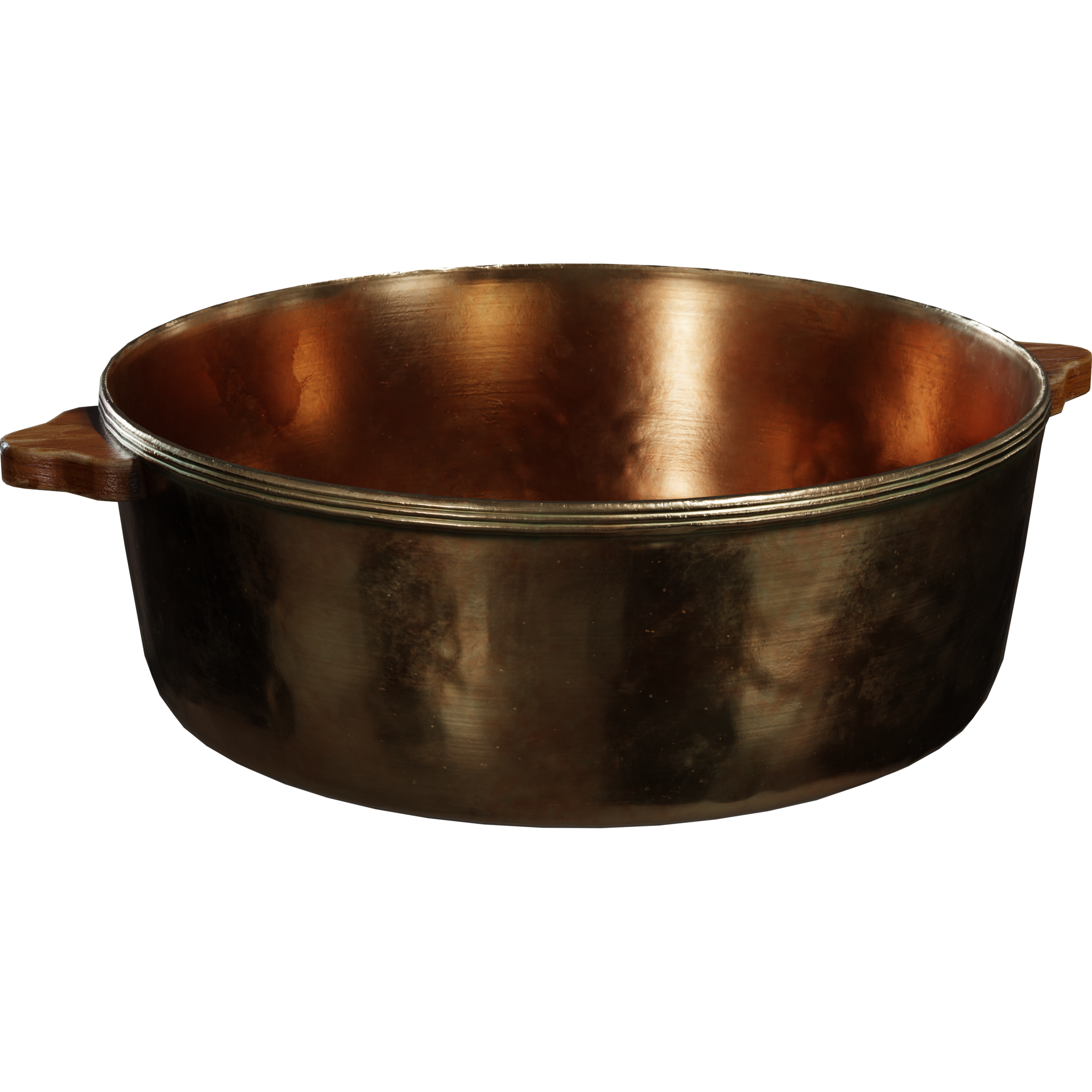 Brass Pot 02 | FREE Kitchenware models | BlenderKit