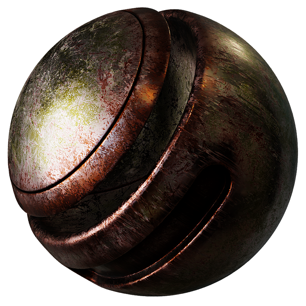 Metal Army Green | FREE metal materials | BlenderKit