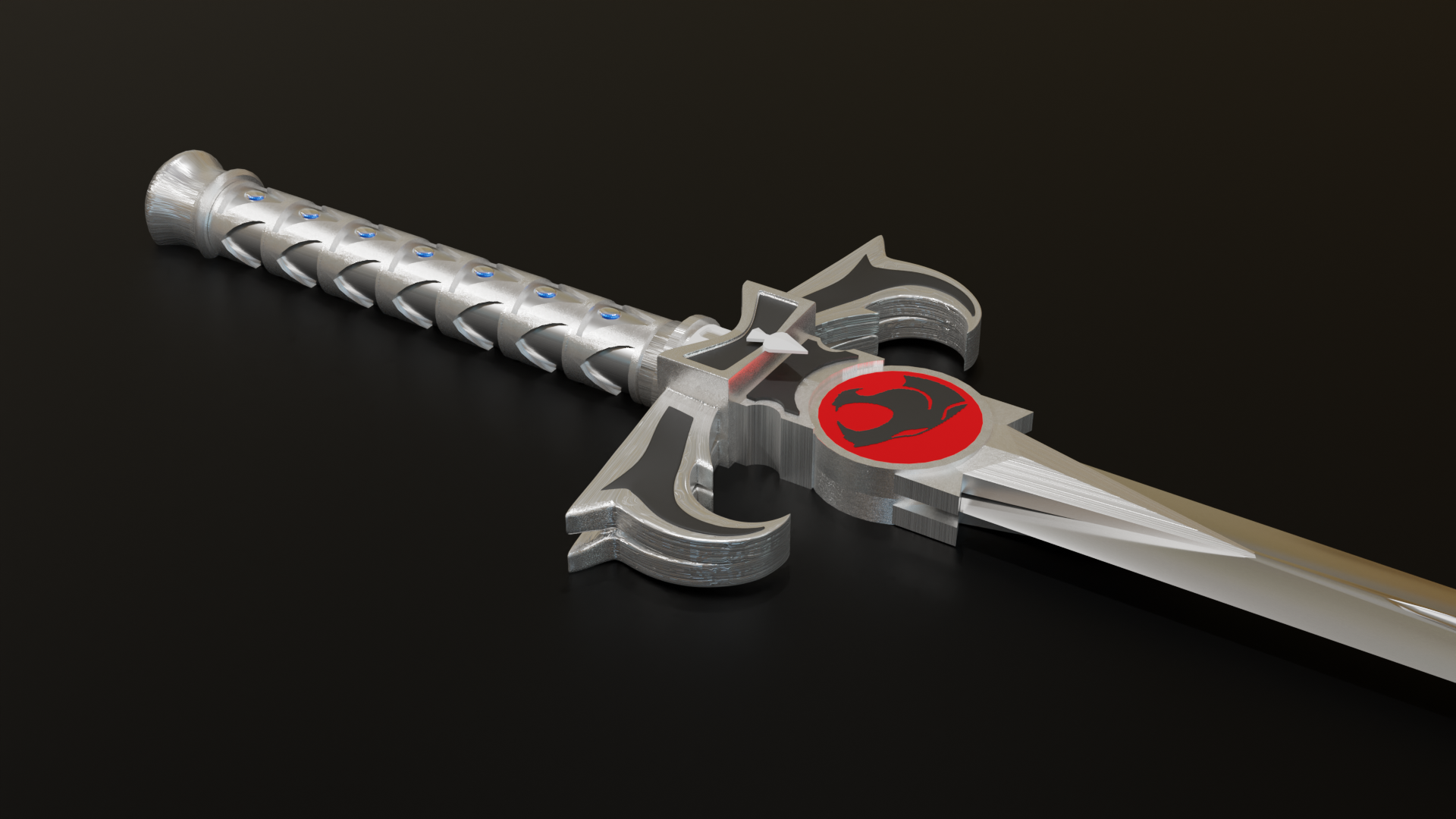 Thunder cat Sword | FREE 3D Historic models | BlenderKit