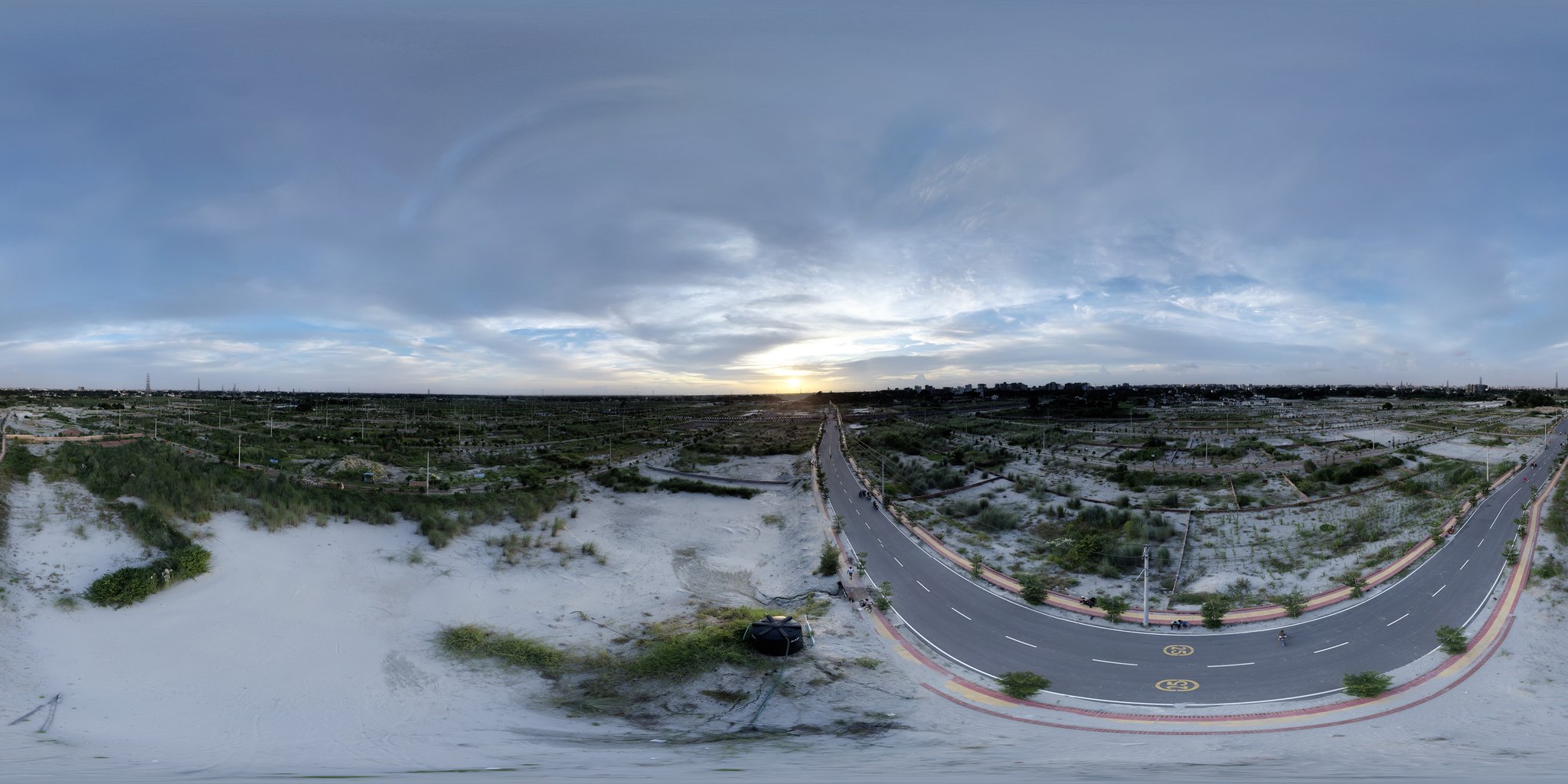 Cityscape Dusk HDRI | Nature HDRis | BlenderKit