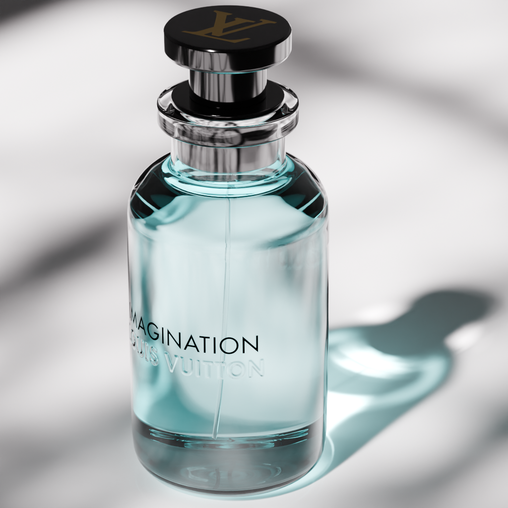 Louis Vuitton Perfume Bottle | Miscellaneous models | BlenderKit