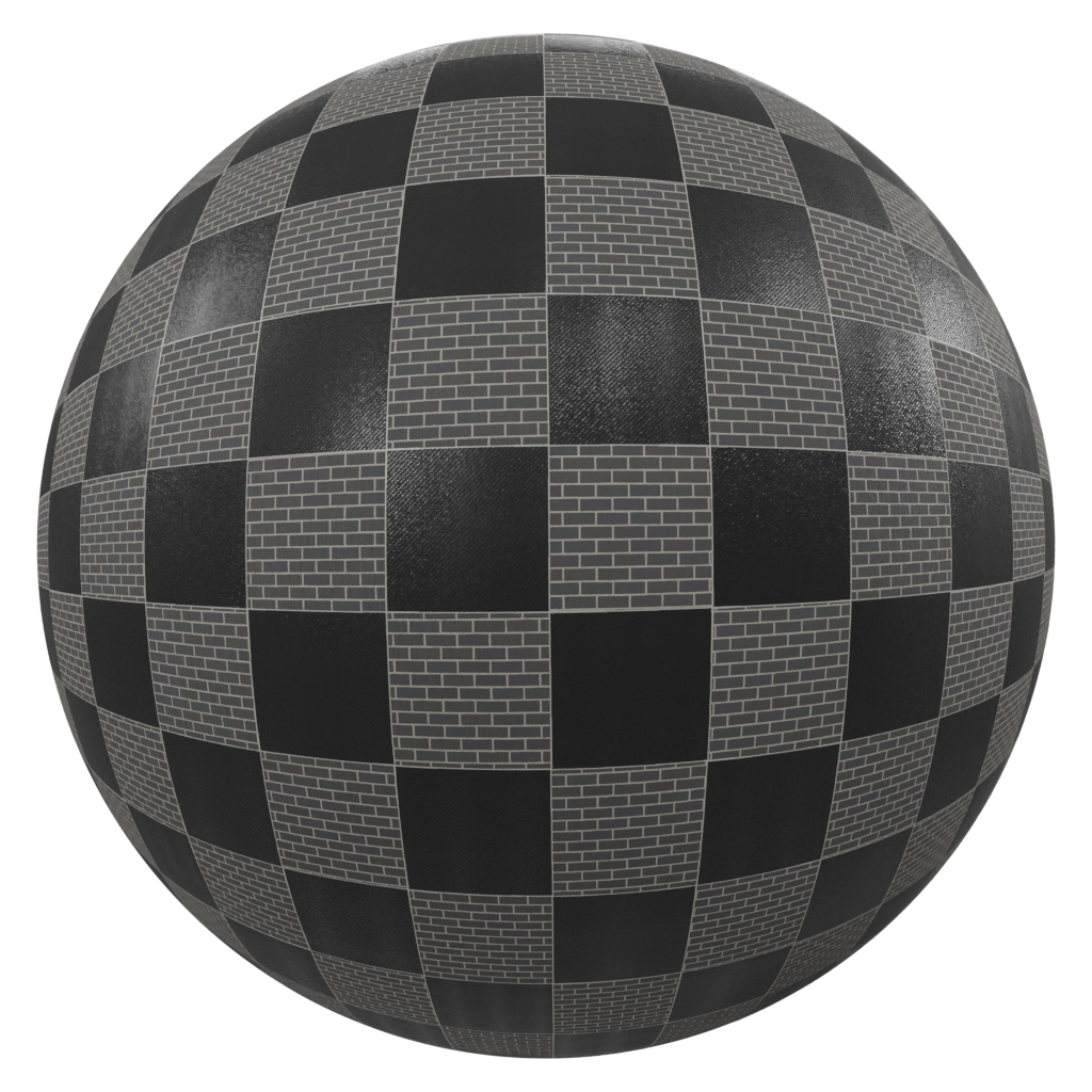 Checker tiles | FREE tiles materials | BlenderKit