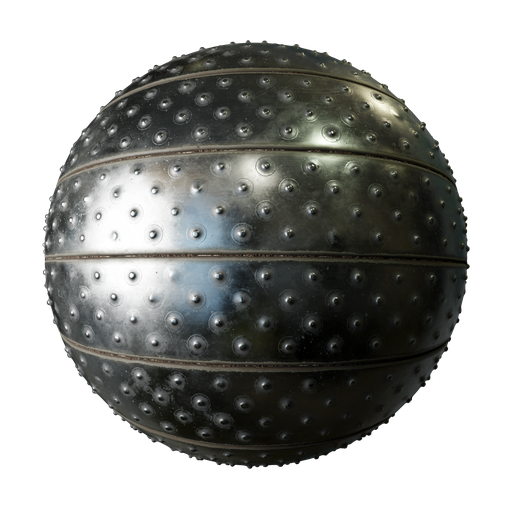 Metal Sheet Horizontal Bumps | FREE metal materials | BlenderKit