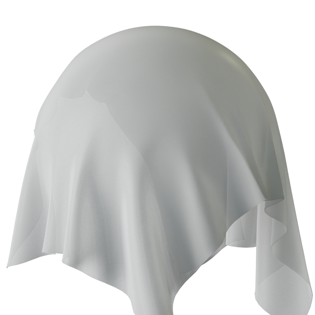 Procedural Sheer Veil | FREE Sheer Fabric 3D Materials materials ...