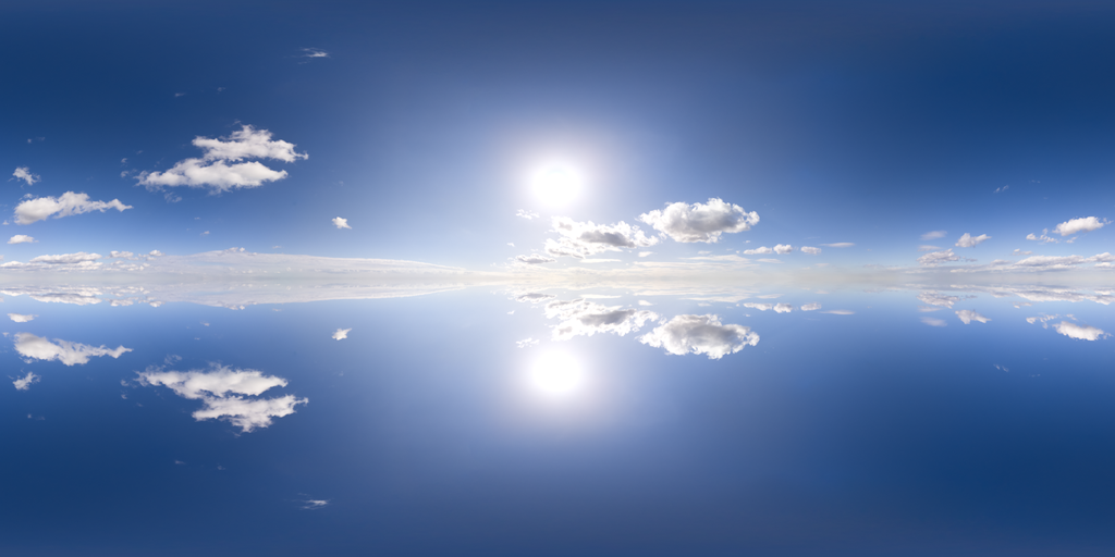 Infinite Real Sky - Sunny Clouds Day | Nature HDRis | BlenderKit