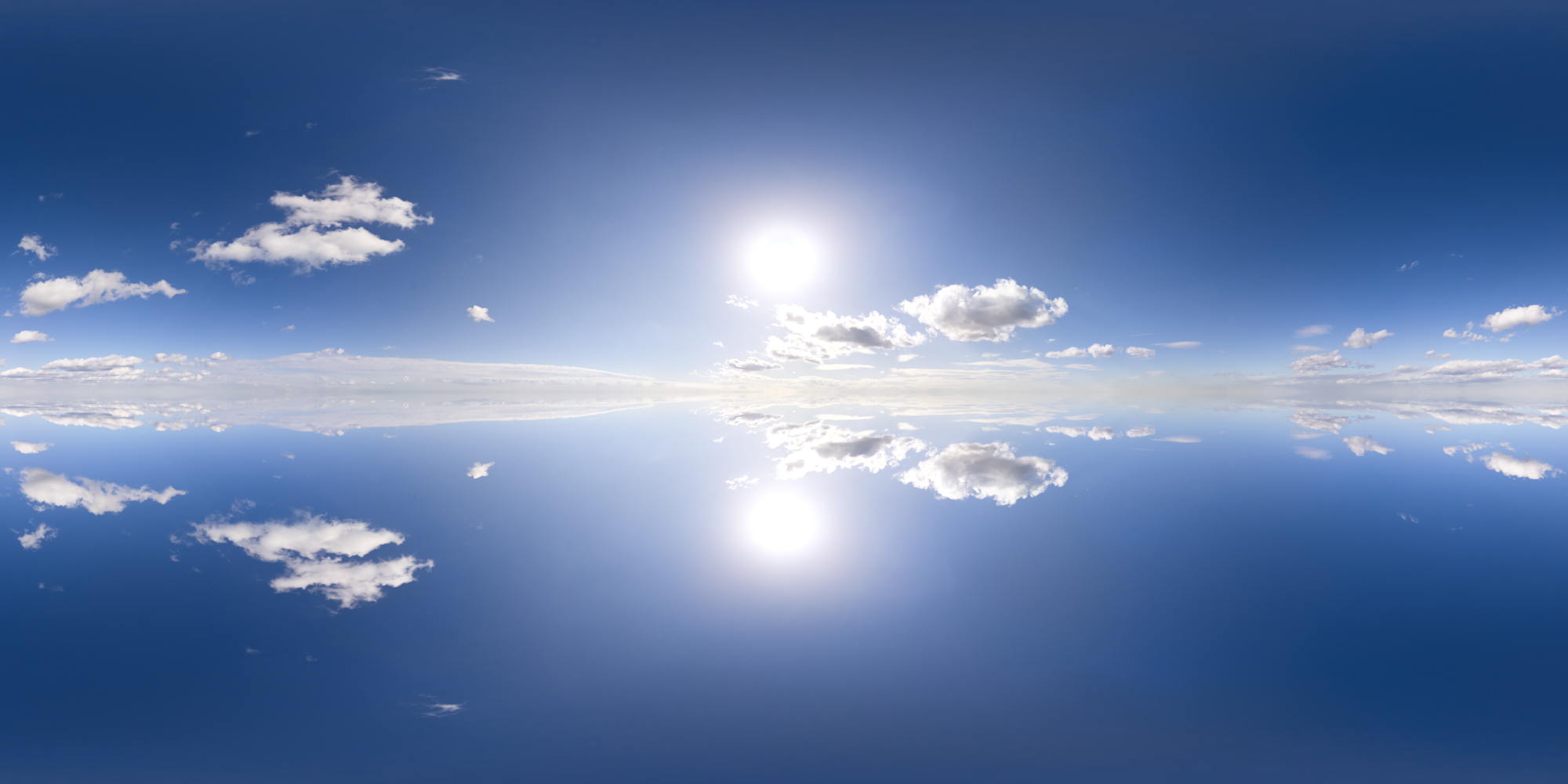 Infinite Real Sky - Sunny Clouds Day | Nature HDRis | BlenderKit