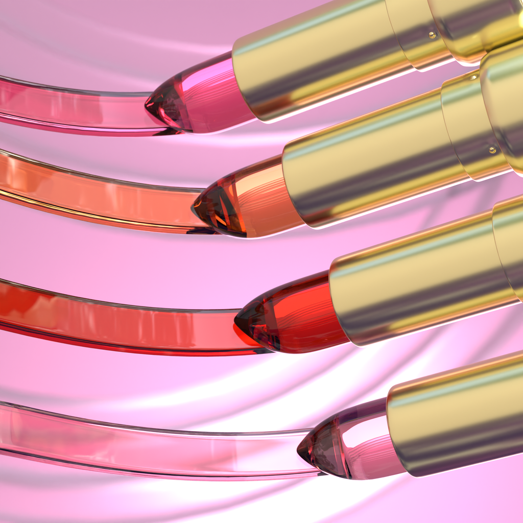 Lipstick swatch slider | Mockup scenes | BlenderKit