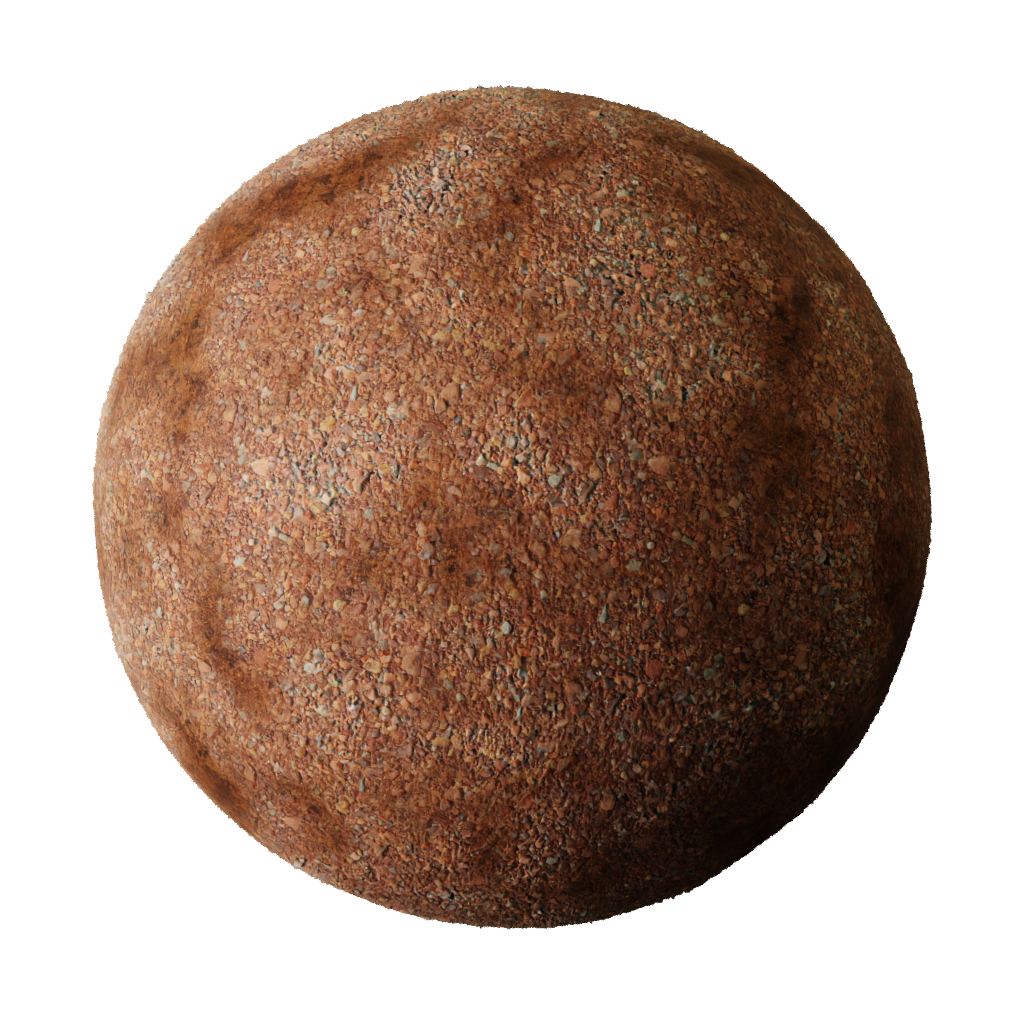 Soil Red | FREE dirt materials | BlenderKit