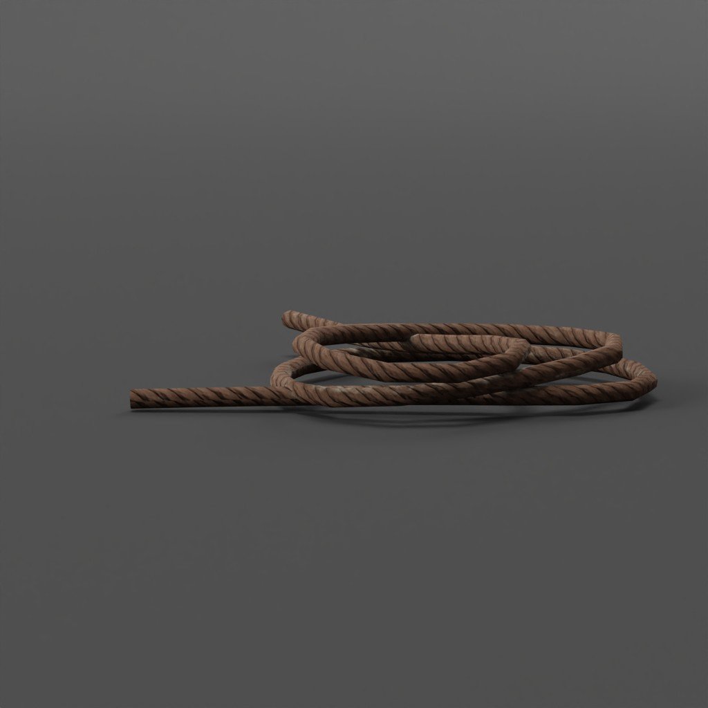 Rope spool | Handtools models | BlenderKit