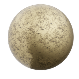 Greasy Brass | FREE metal materials | BlenderKit