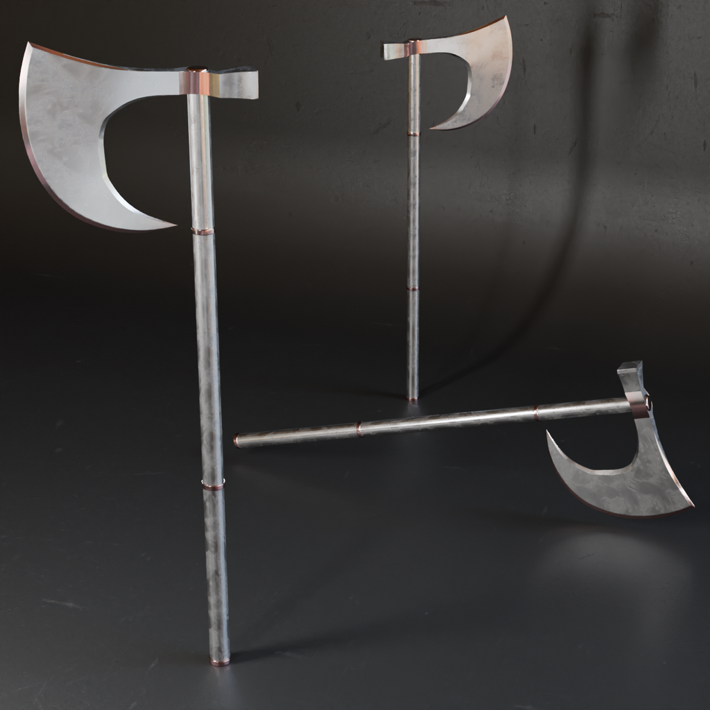 MK Axe lowpoly-026 | Historical Weapons models | BlenderKit