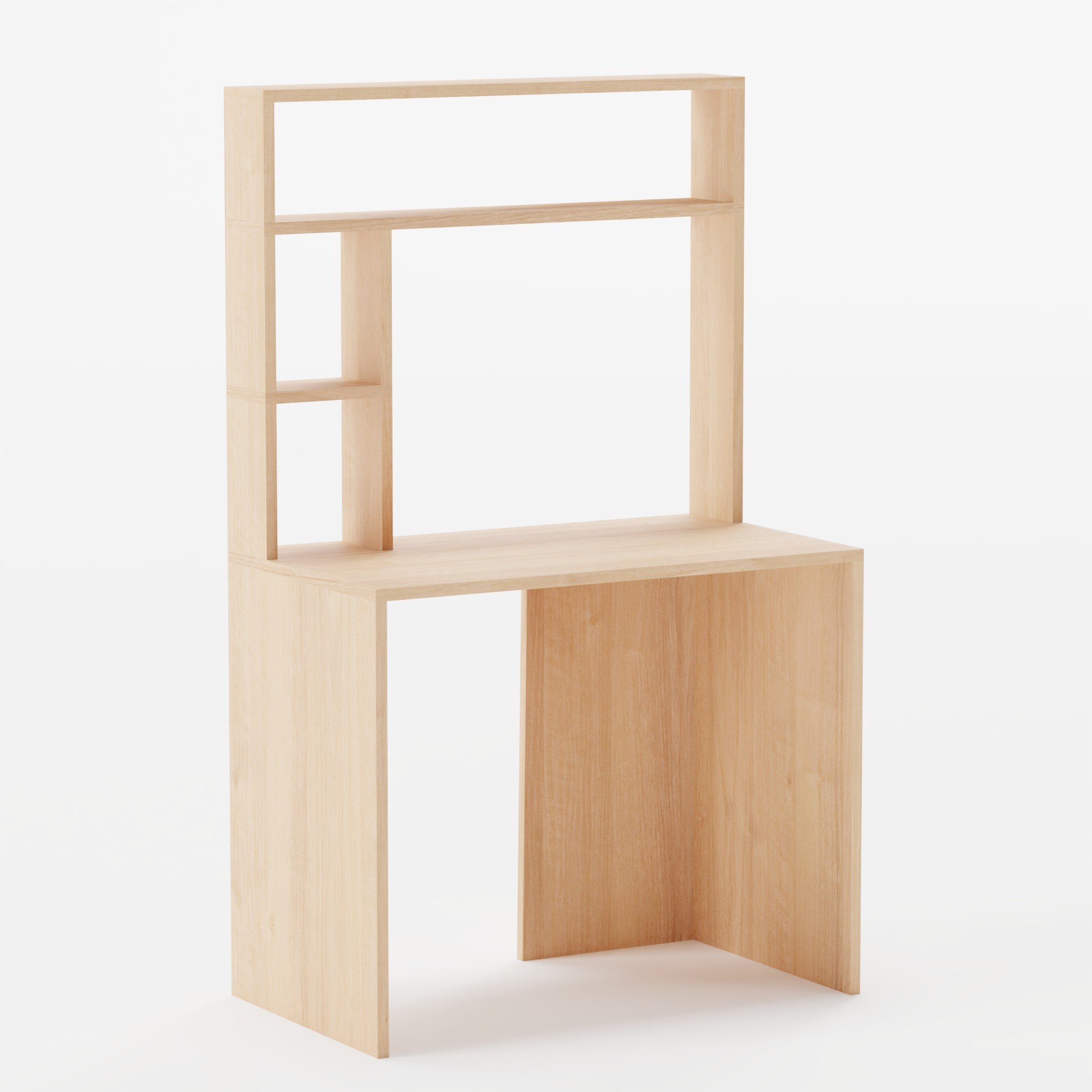 Wodden desk | FREE Desks models | BlenderKit