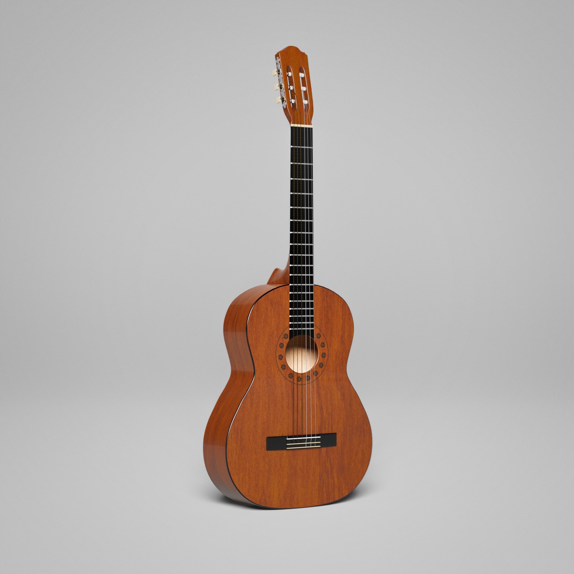 Classical Guitar | Musical Instruments models | BlenderKit
