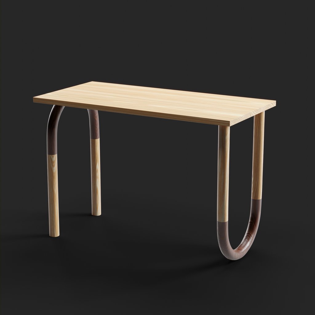 Cousins Table | Tables models | BlenderKit