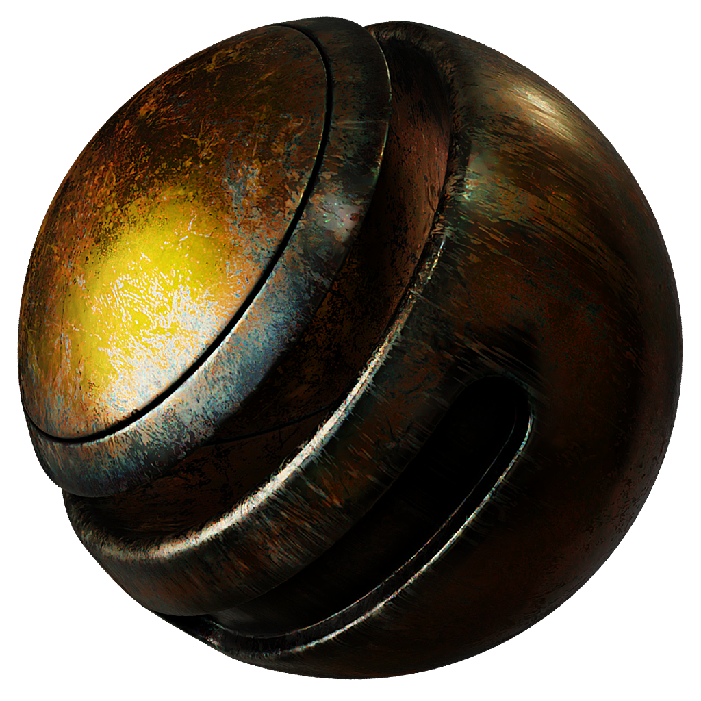 Metal Ancient Gold | FREE metal materials | BlenderKit