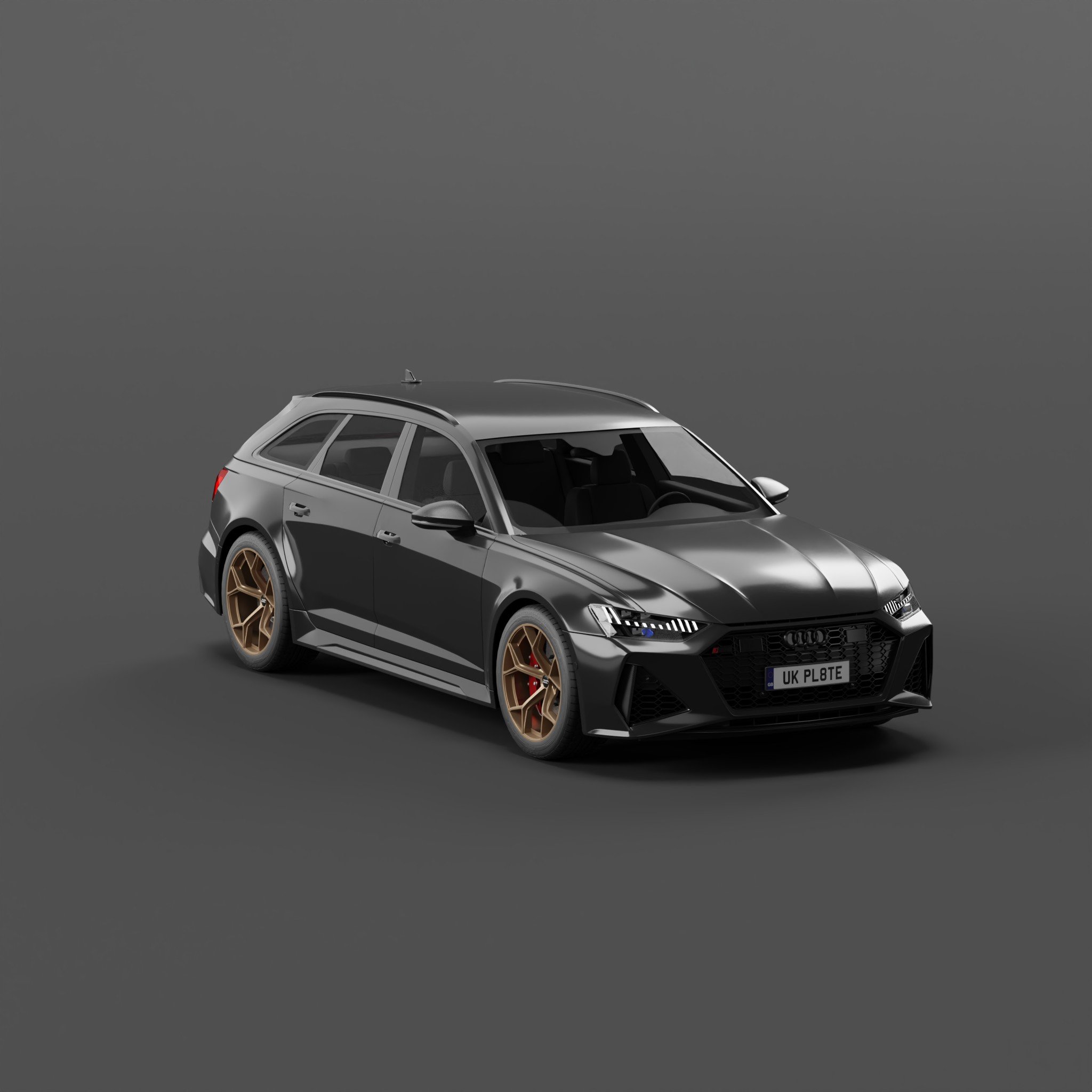 Audi RS6 Avant performance | Modern Cars models | BlenderKit